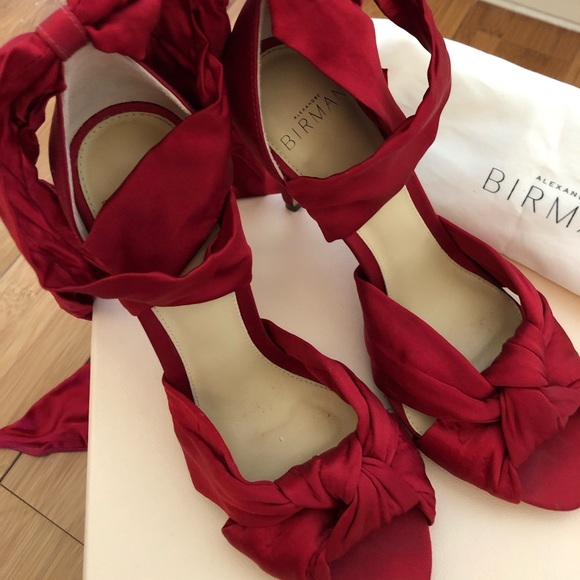 Alexandre Birman | Shoes | Alexandre Birman Satin Heels | Poshmark